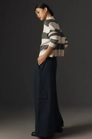 Maeve Wide-leg Menswear Pants