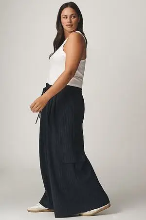 Maeve Wide-leg Menswear Pants