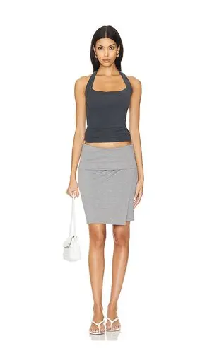 GEEL Isabelle Halter Top - Grey