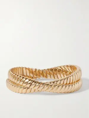 ROXANNE ASSOULIN The Double Cobra Bracelet - Gold