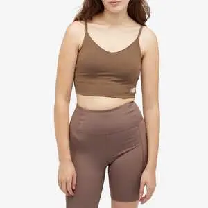 NEW BALANCE Soft Bra Top - Dark Mushroom
