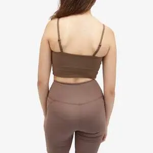 NEW BALANCE Soft Bra Top - Dark Mushroom