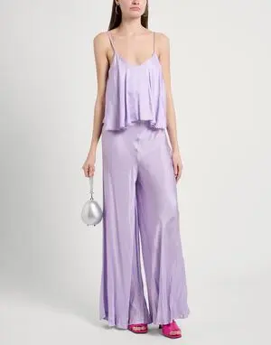 VICOLO Viscose Jumpsuit With Tiered Bodice