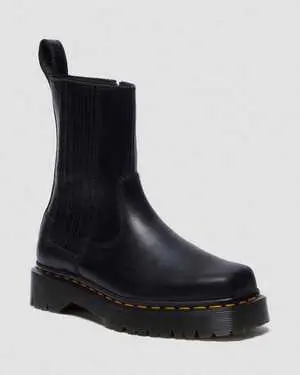 Dr. Martens Amaayah Lo Leather Boots - Black
