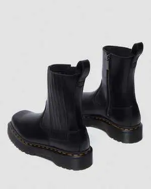 Dr. Martens Amaayah Lo Leather Boots - Black