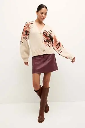MARIE OLIVER Calister Cardigan - Firebird