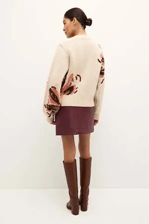 MARIE OLIVER Calister Cardigan - Firebird