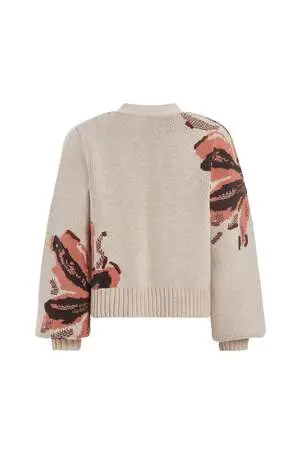 MARIE OLIVER Calister Cardigan - Firebird