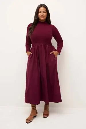 MARIE OLIVER Barrett Maxi Dress - Potion