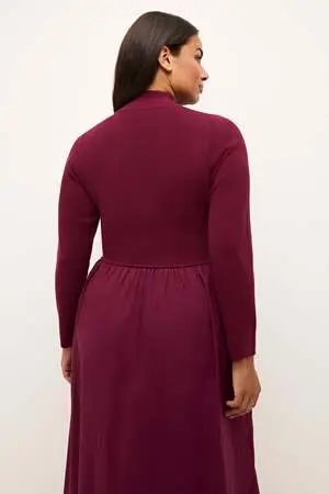 MARIE OLIVER Barrett Maxi Dress - Potion