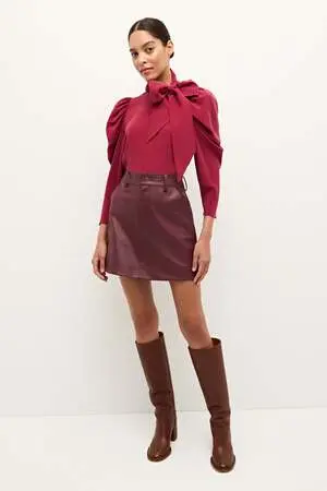 MARIE OLIVER Gabriella Blouse - Garnet