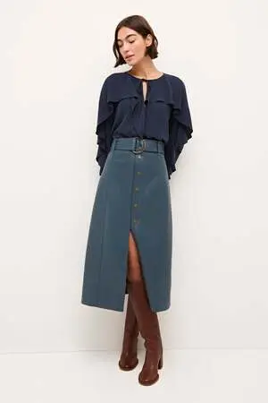 MARIE OLIVER Nora Blouse - Naval