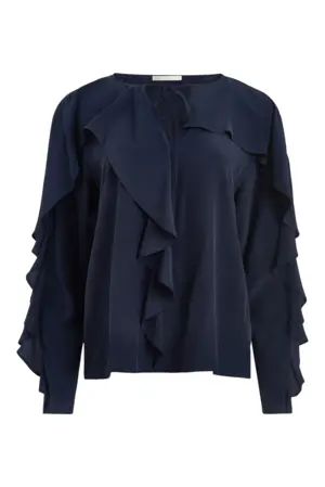 MARIE OLIVER Nora Blouse - Naval