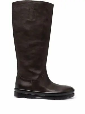 Women's Knee Length Leather Boots