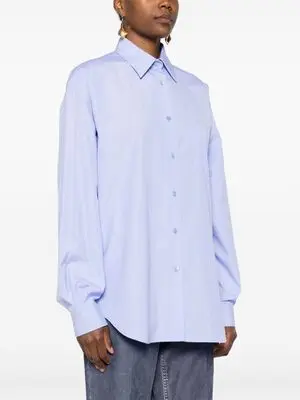 Moschino Embroidered Shirt - Blue
