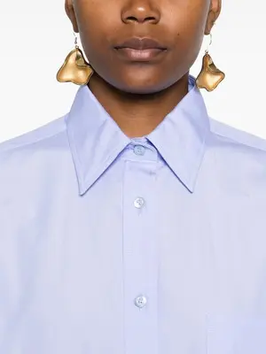 Moschino Embroidered Shirt - Blue