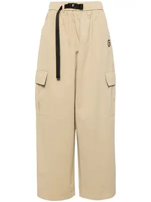 GROUND ZERO Logo-print Cargo Trousers