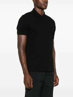 Moncler Rubberised-logo Polo Shirt