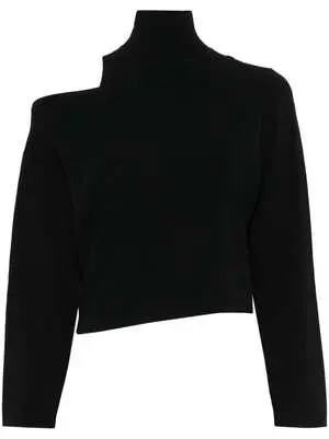 Moschino Asymmetric Knit Top