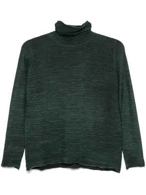 Avant Toi Textured Sweater - Green