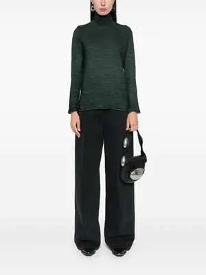 Avant Toi Textured Sweater - Green
