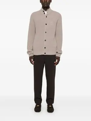 Giorgio Armani Ribbed Trousers - Brown