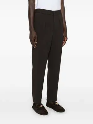 Giorgio Armani Ribbed Trousers - Brown