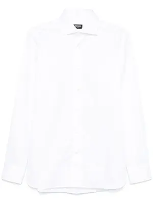 Zegna Cotton Shirt - White
