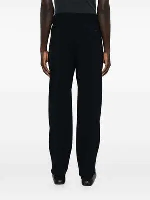 Giorgio Armani Ribbed Trousers - Blue