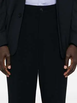 Giorgio Armani Ribbed Trousers - Blue