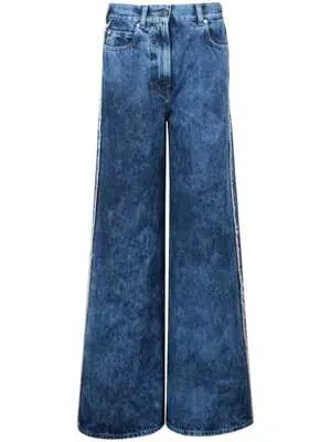 Ports 1961 Jacquard Wide-leg Jeans