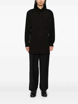 Yohji Yamamoto Broad Triple-collar Shirt