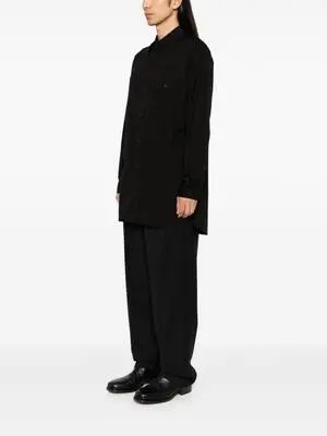 Yohji Yamamoto Broad Triple-collar Shirt