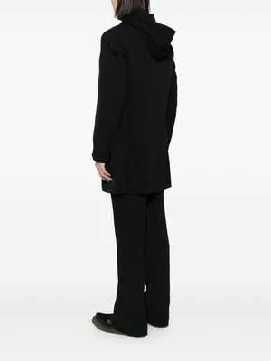 Yohji Yamamoto Wool Gabardine Blazer - Black