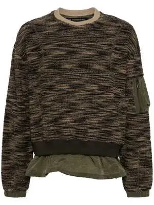 Andersson Bell Layered Fleece Sweater