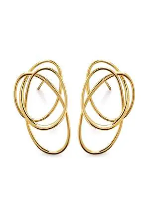 Monica Vinader Nura Cocktail Earrings - Gold