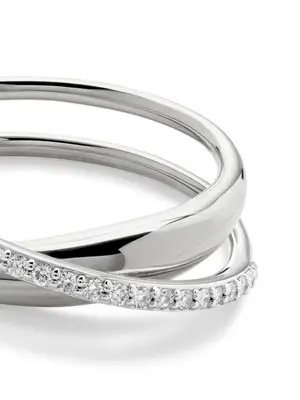 Monica Vinader Nura Wrap Ring - Silver