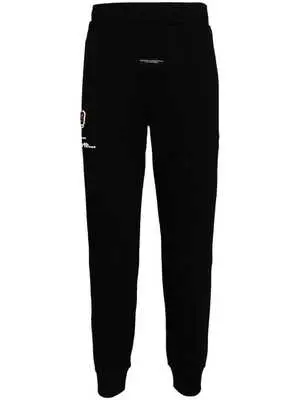 AAPE BY *A BATHING APE Logo-embroidered Track Pants