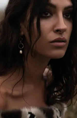 FREYA ROSE Warrioress Chain Drop Earrings