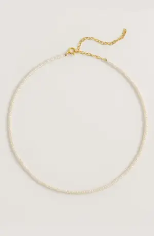 FREYA ROSE Seed Pearl Necklace