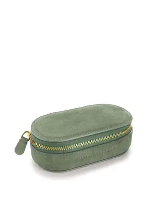 Monica Vinader Suede Jewellery Box - Green