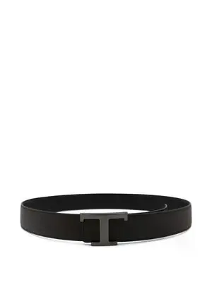 TOD'S T Timeless Reversible Belt - Brown