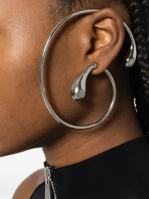HUGO KREIT Pistil Mega Hoop Earrings