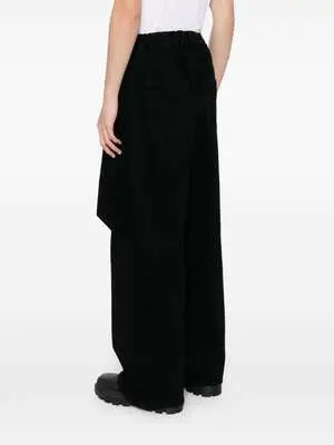 SONGZIO Asymmetric Draped Jeans