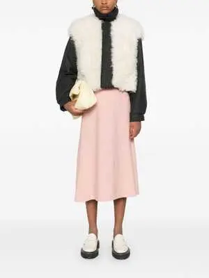 Marni Cady Midi Skirt - Pink