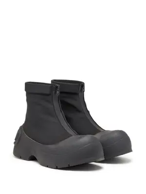 DIESEL® D-donald Zip-up Ankle Boots - Black