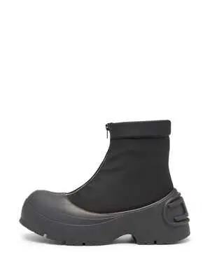 DIESEL® D-donald Zip-up Ankle Boots - Black