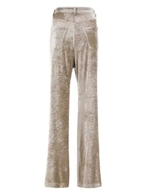 Balenciaga Raw Edge Hem Pants For Women