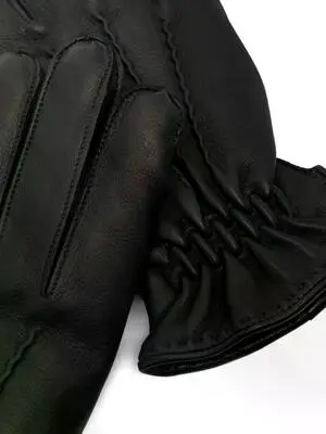 ORTIGNI Nappa Leather Full-finger Gloves - Black