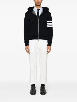 Thom Browne 4-bar Stripe Hooded Jacket